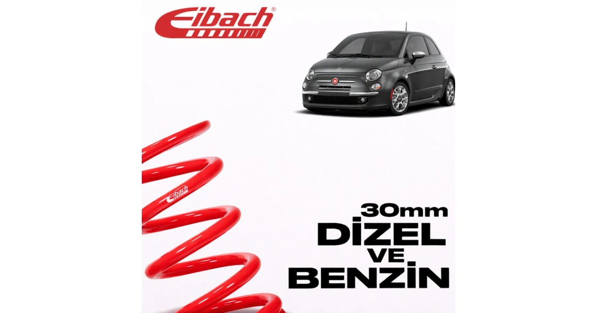 Eibach Fiat 500 Pro-Kit 30 MM E10-30-013-01-22 Spor Helezon Yay ...