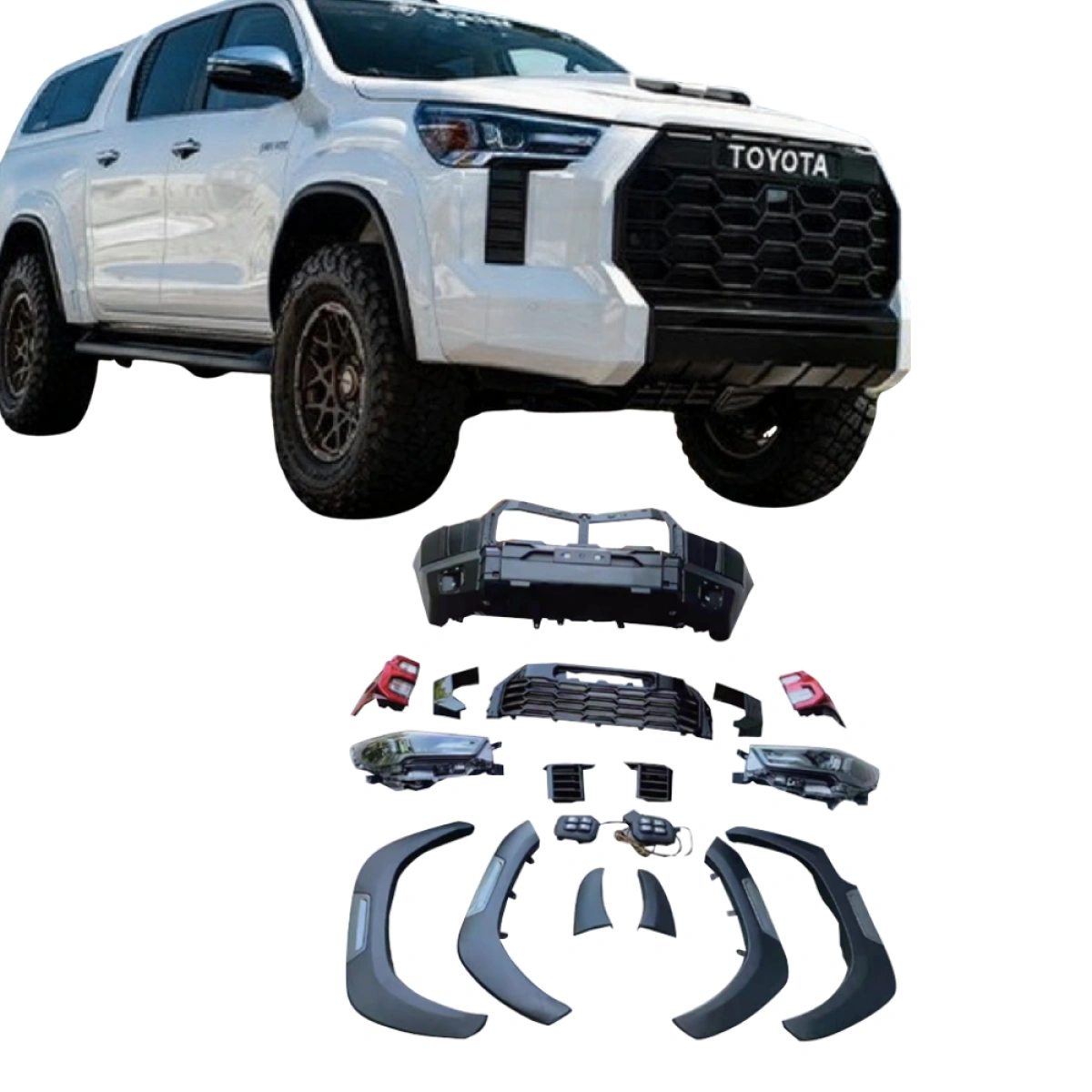 Maxliner Body Kit - Komple Görünüm Dönüşüm Paketi Stil Seti Toyota ...